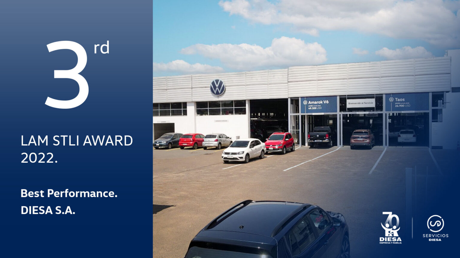 El equipo de Posventa de DIESA S.A. ha recibido un reconocimiento muy ...